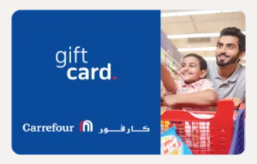 A gift card from Carrefour is the perfect way to show someone you care